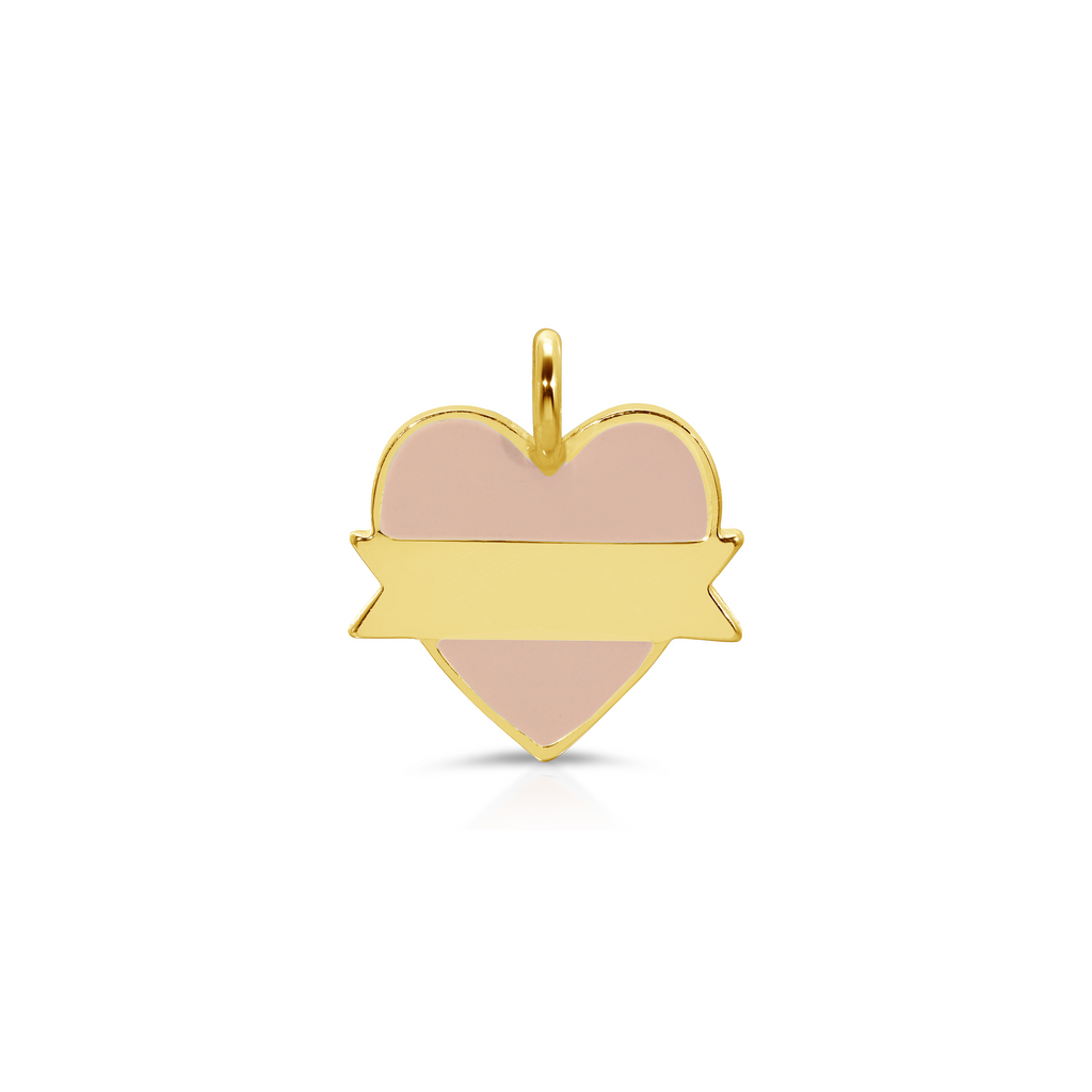 Large Engravable Heart Charm – PlanetJill
