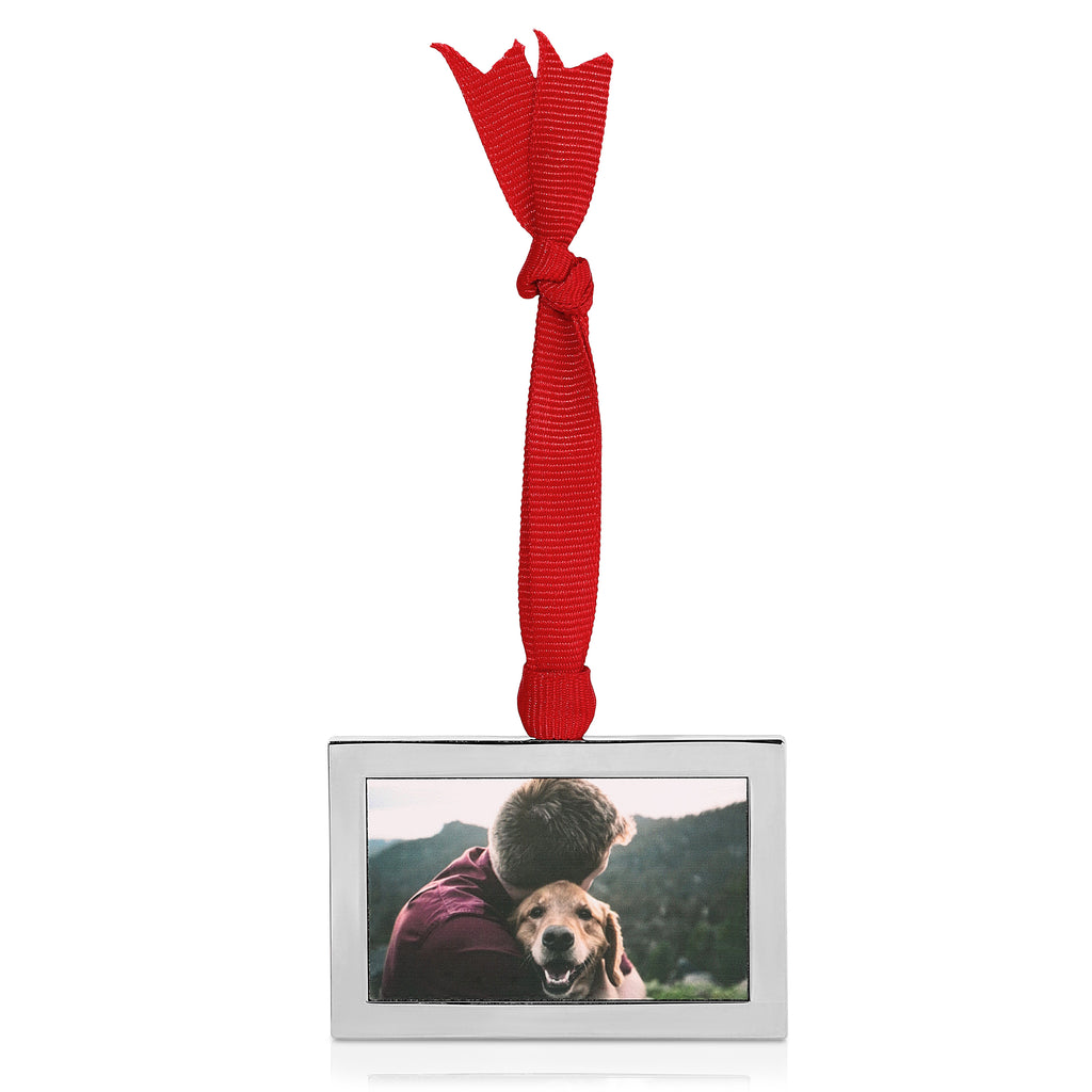 Photo Ornament - Horizontal -Silver – PlanetJill