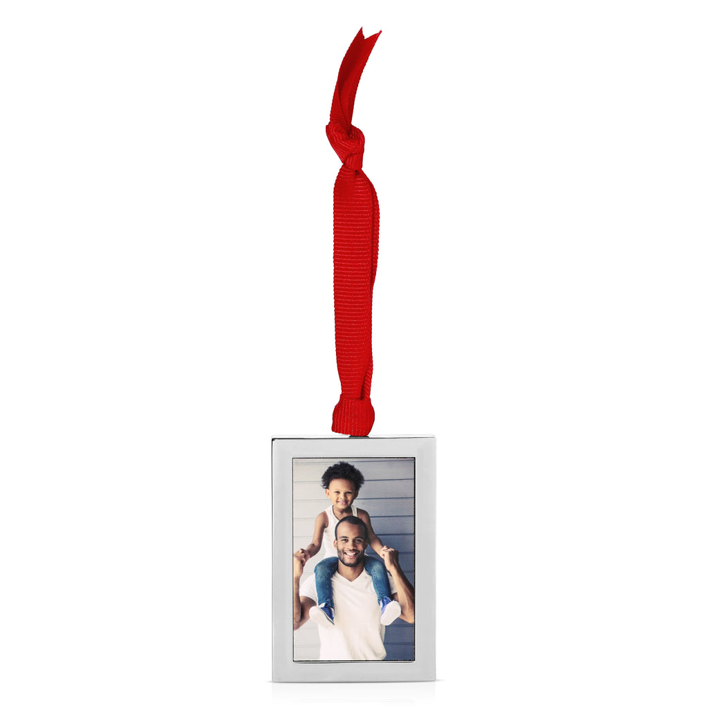 Photo Ornament - Vertical - Silver – PlanetJill
